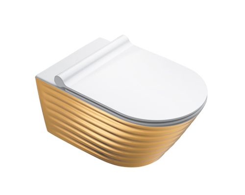 Catalano Classy Gold&Silver miska WC wisząca 55x35cm (z mocowaniami ...